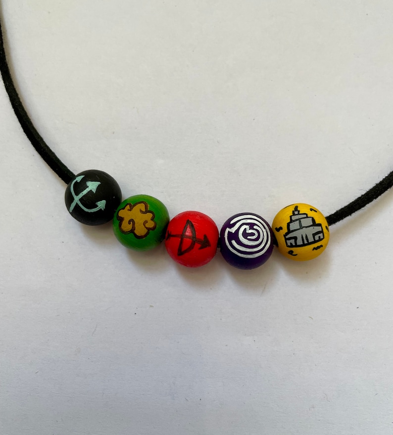 Annabeth Chase/Percy Jackson Camp Halfblood Bead Necklace - Etsy Italia