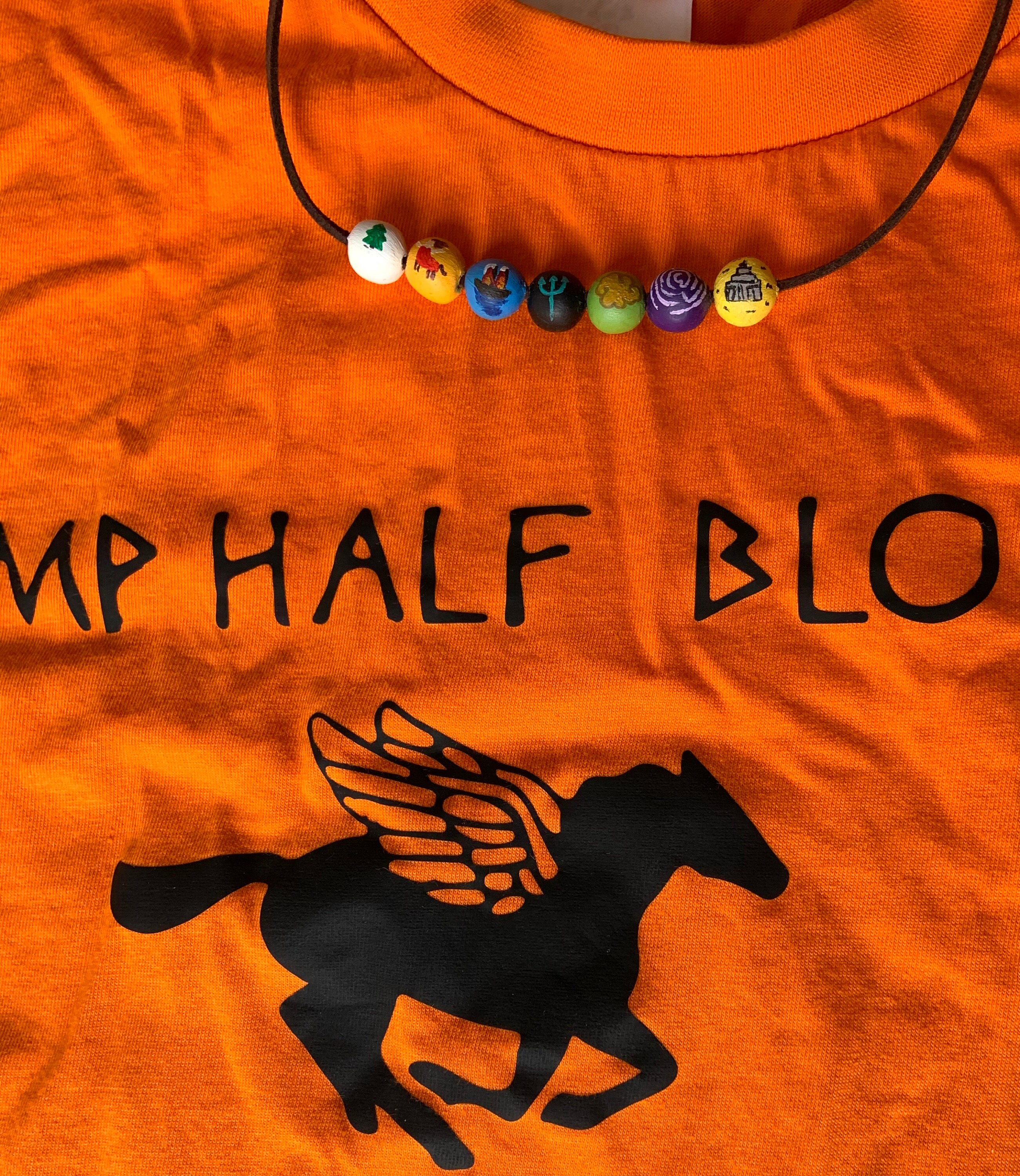 Annabeth Chase/percy Jackson Camp Halfblood Bead Necklace - Etsy UK