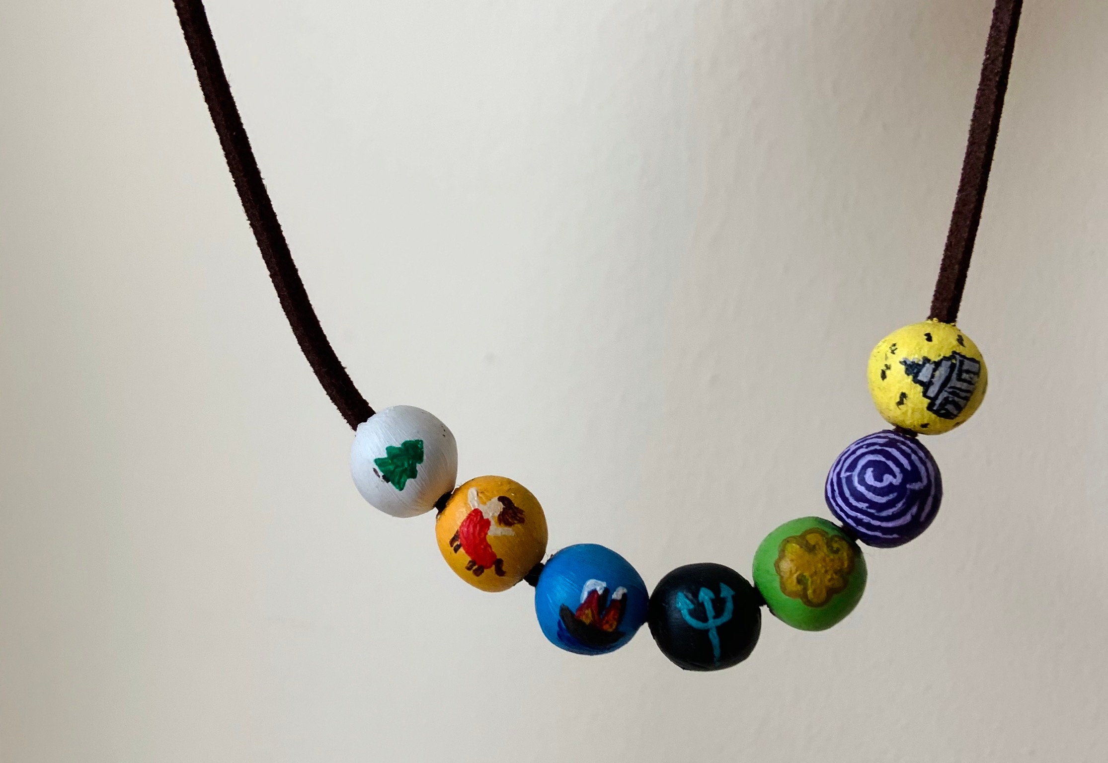 Annabeth Chase/percy Jackson Camp Halfblood Bead Necklace - Etsy UK