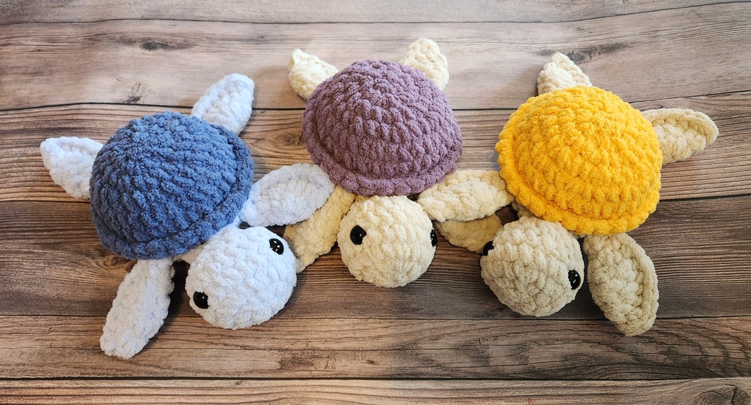 R2S Sea Turtle Stuffie / Plushie / Crochet / Amigurumi - Etsy