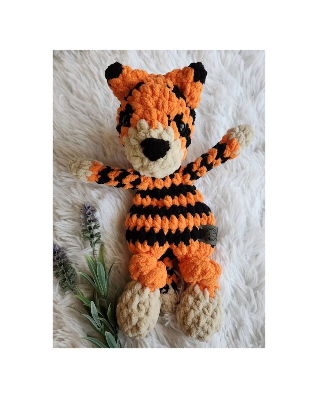 R2S Mini Tiger / Snuggler / Lovey / Ragdoll/ Security Blanket - Etsy