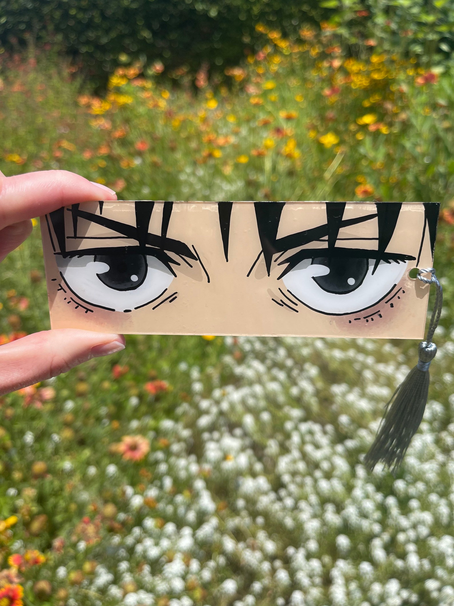 Hand Painted Character Bookmarks Acrylic - Etsy