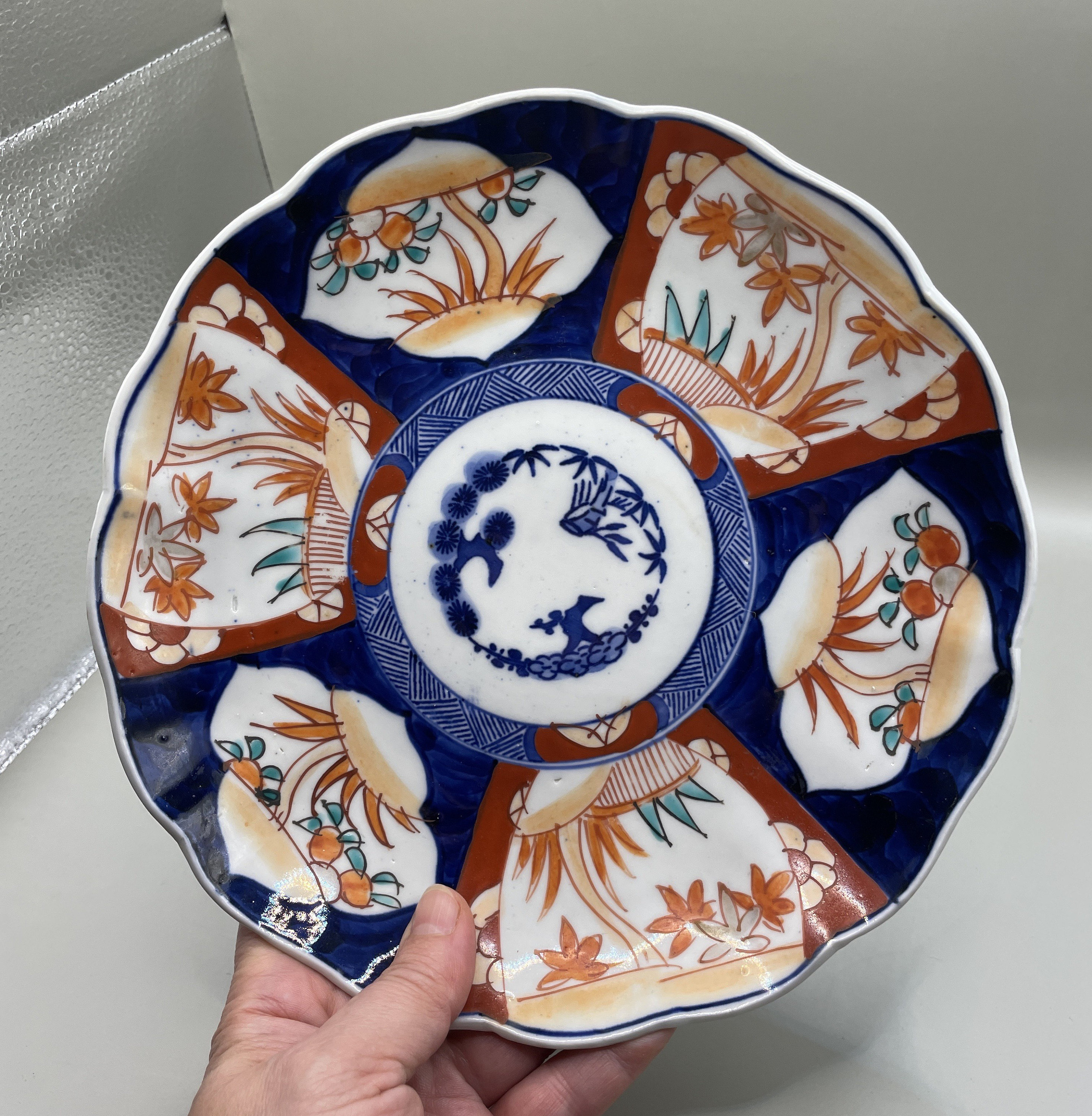 Antique Meiji Period Imari Plate Japanese Porcelain Plate. Meiji Period ...