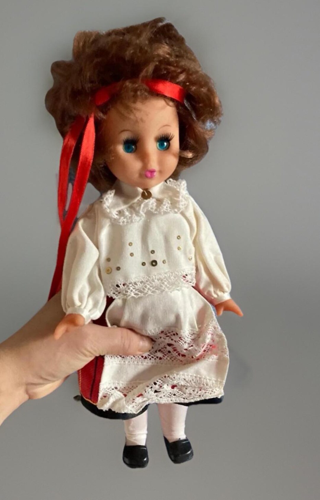 1970(s) Vintage USSR Doll Girl Hard Plastic, and Vinyl ,sleeping Eyes ...