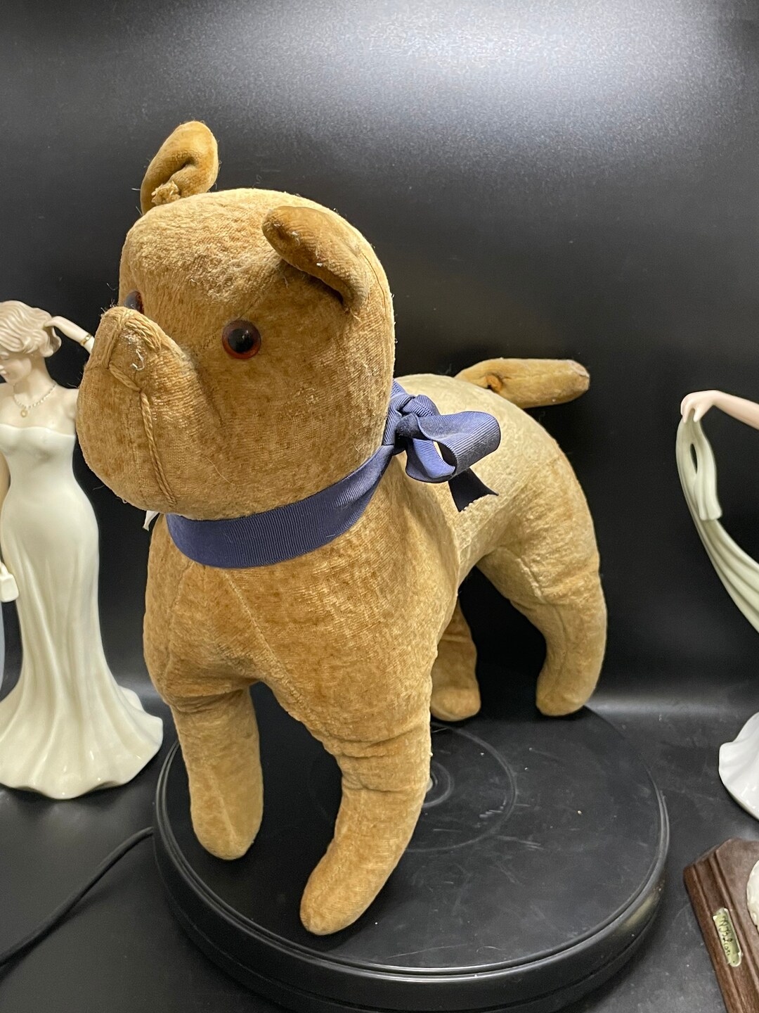 Antique 1929(?) French Collectible Toy ,straw Stuffed Toy / Figurine of ...