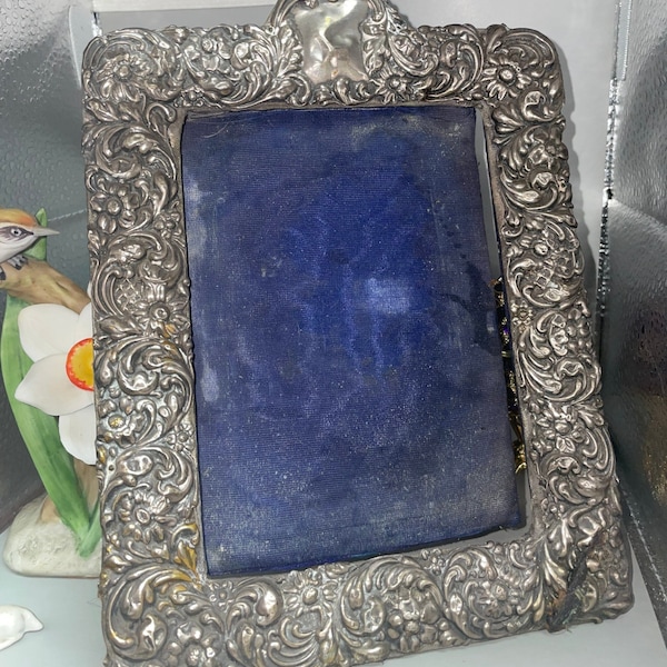 Antique Silver Frame - Etsy