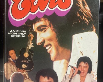 Book “elvis “ an Elvis Monthly Special , Special 1974 by World - Etsy