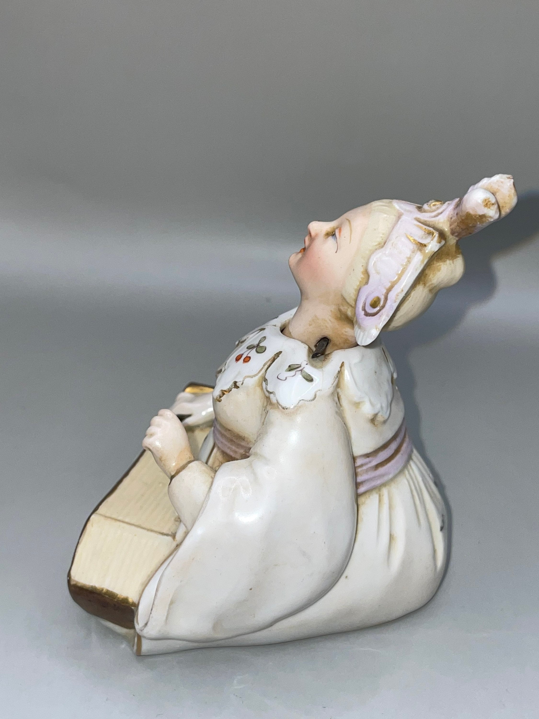 A Meissen Porcelain Nodding-head Pagoda Style Oriental Figure, Early ...
