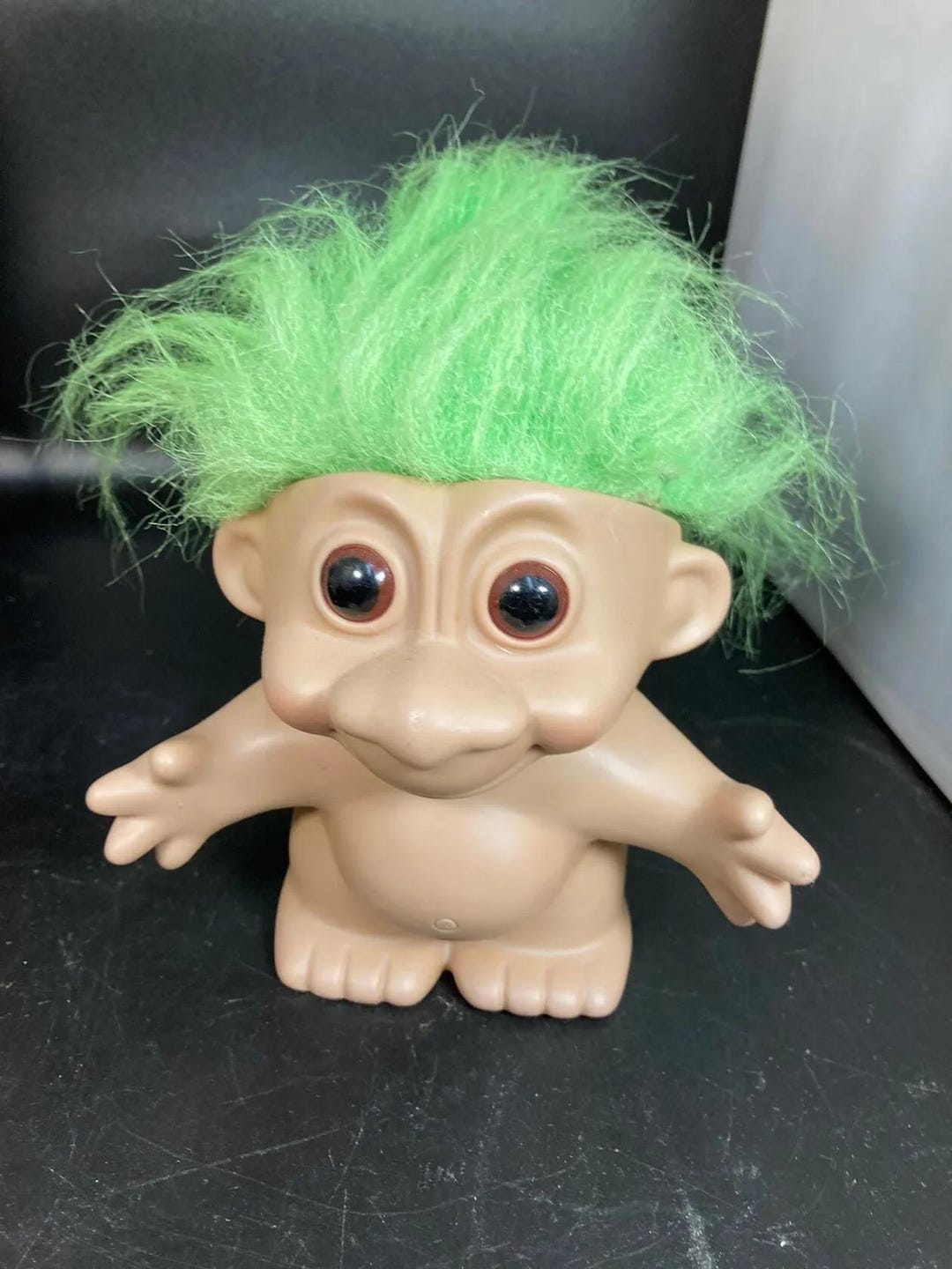 Vinyl Money Box , Troll With Green Hair Shaped - Etsy