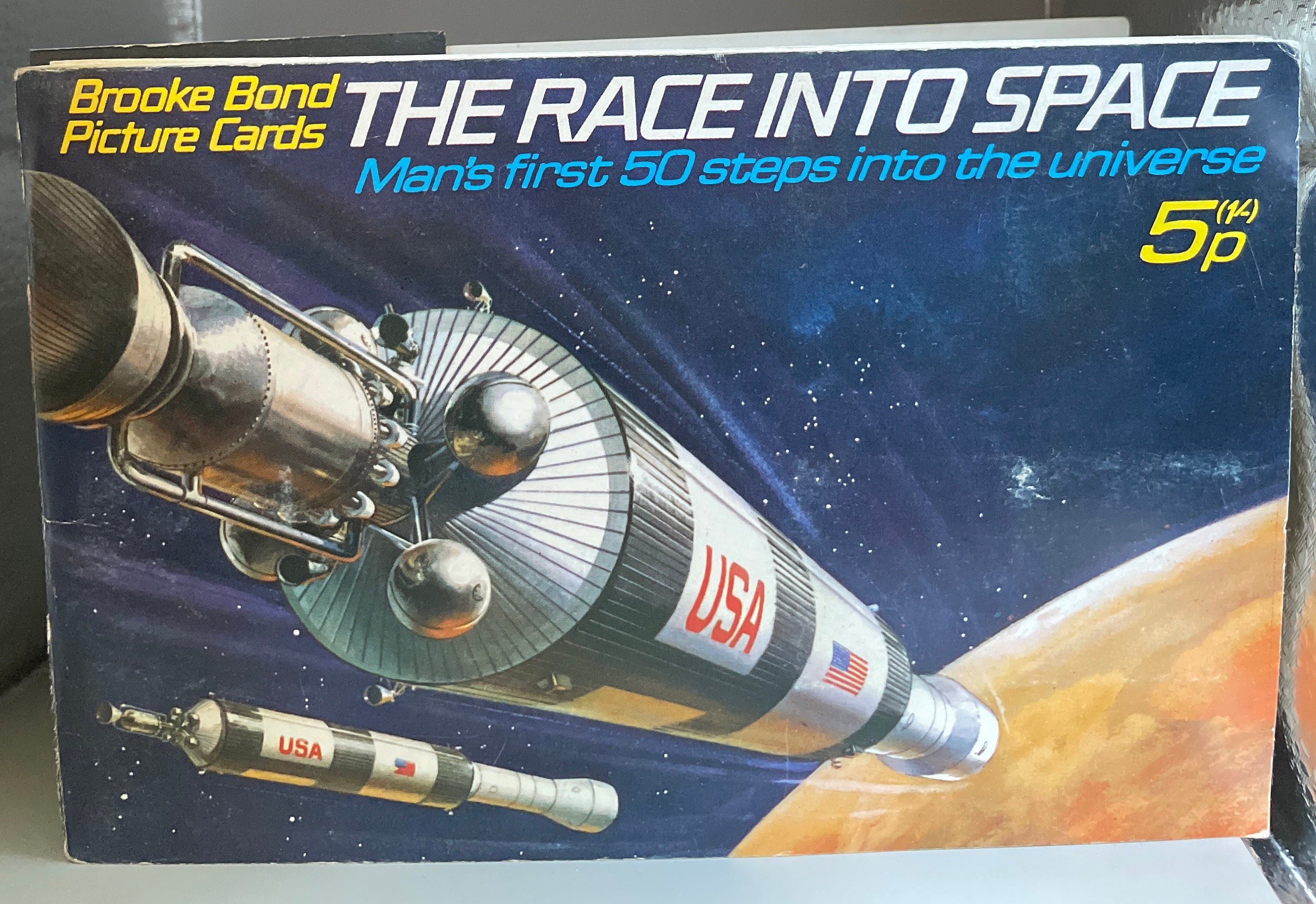 Album for Brooke Bond Tea Picture Cards the Race Into Space - Etsy