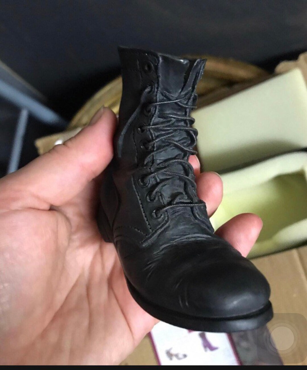 Vintage Figurine of Motorcycle Boot , Boxed “just the Right Shoe” - Etsy