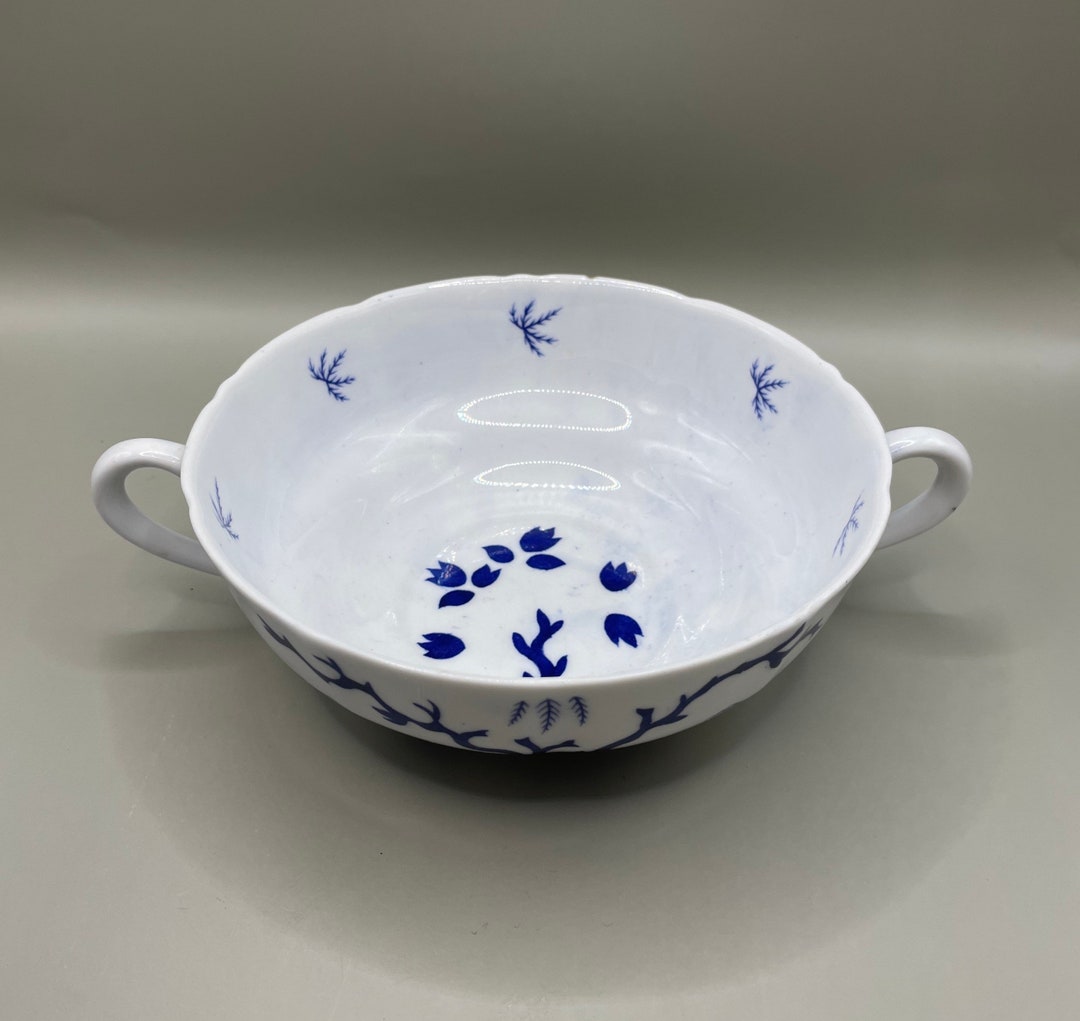 Spode Copelands China England Small Bowl Blue and White Pattern - Etsy