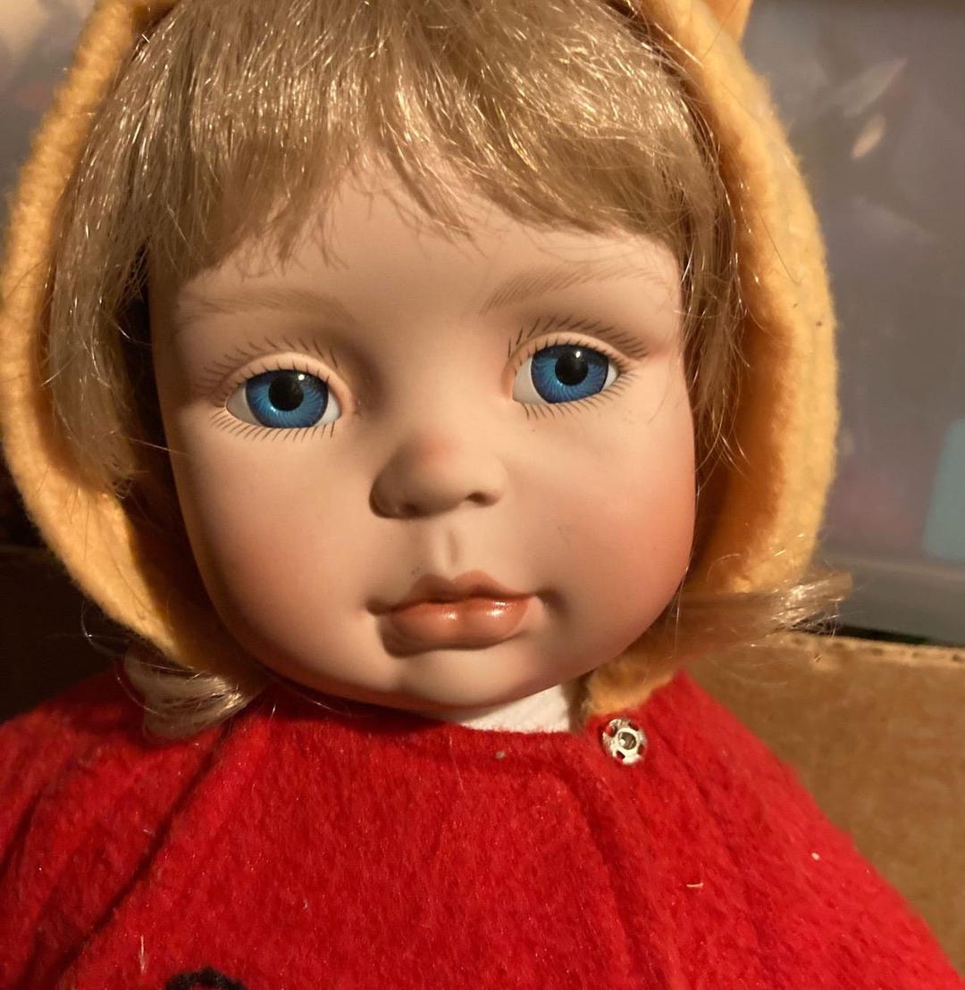 Little Boy by Ashton Drake , Porcelain Doll Pooh, With Bear , by Disney ...