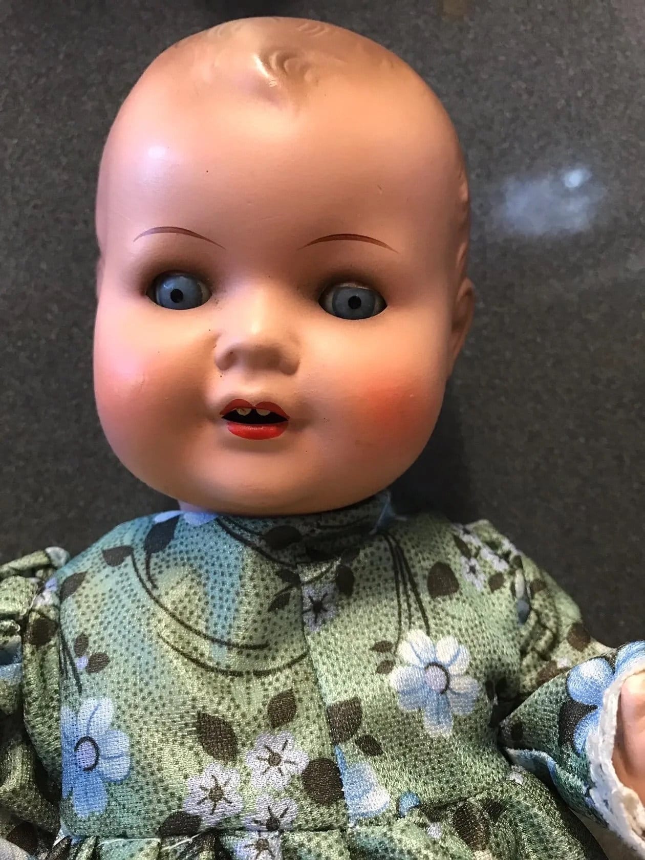 Antique Dream Baby Doll With Sleeping Glass Eyes ,with Composite Body ...