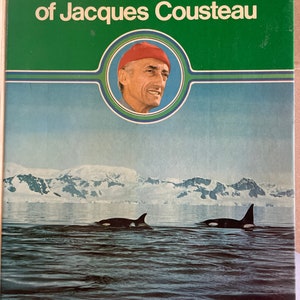 Book , the Ocean World of Jacques Cousteau - Etsy