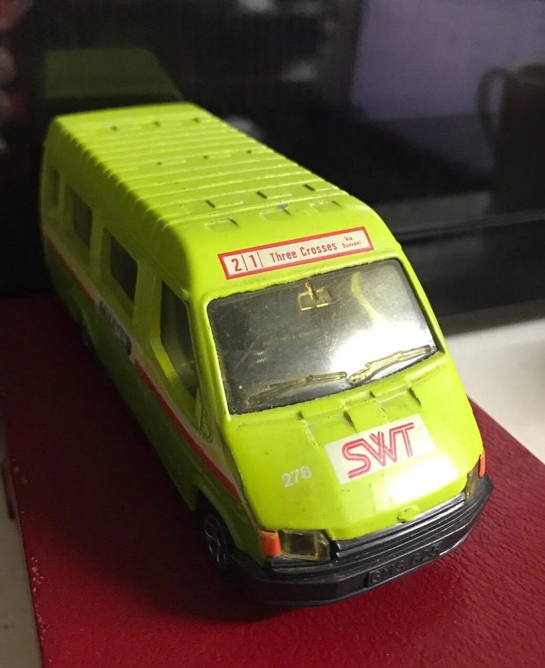 Vintage,unboxed Yellow Car Toy, Corgi , Ford Transit Toy, Made in ...