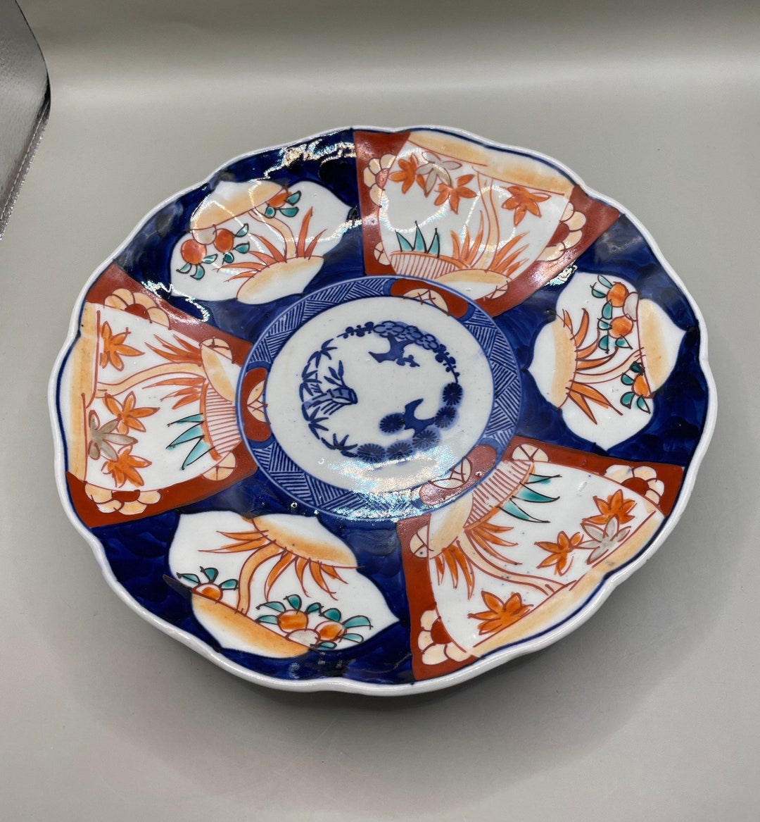 Antique Meiji Period Imari Plate Japanese Porcelain Plate. Meiji Period ...