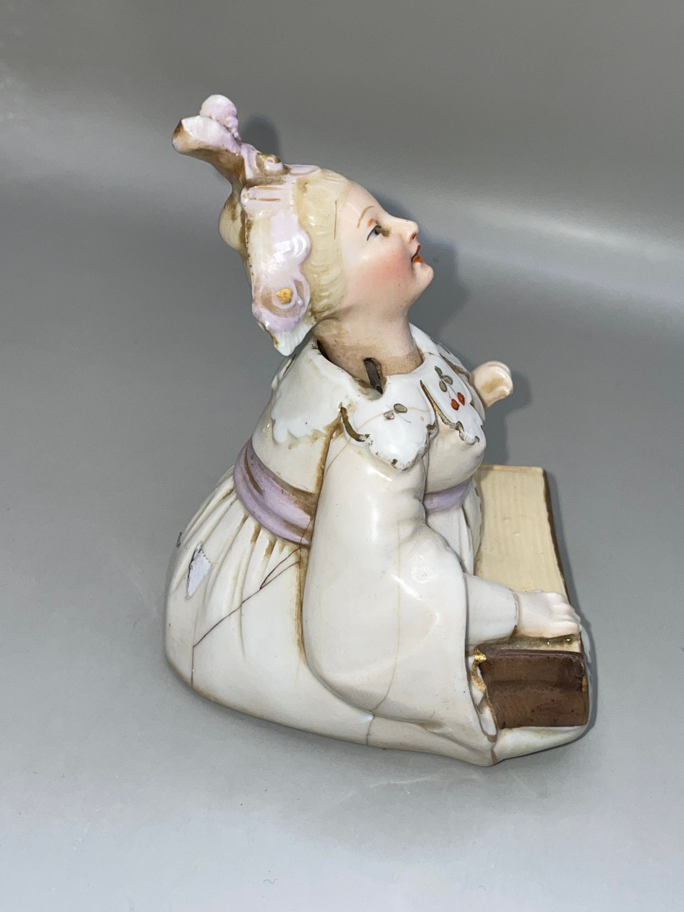 A Meissen Porcelain Nodding-head Pagoda Style Oriental Figure, Early ...