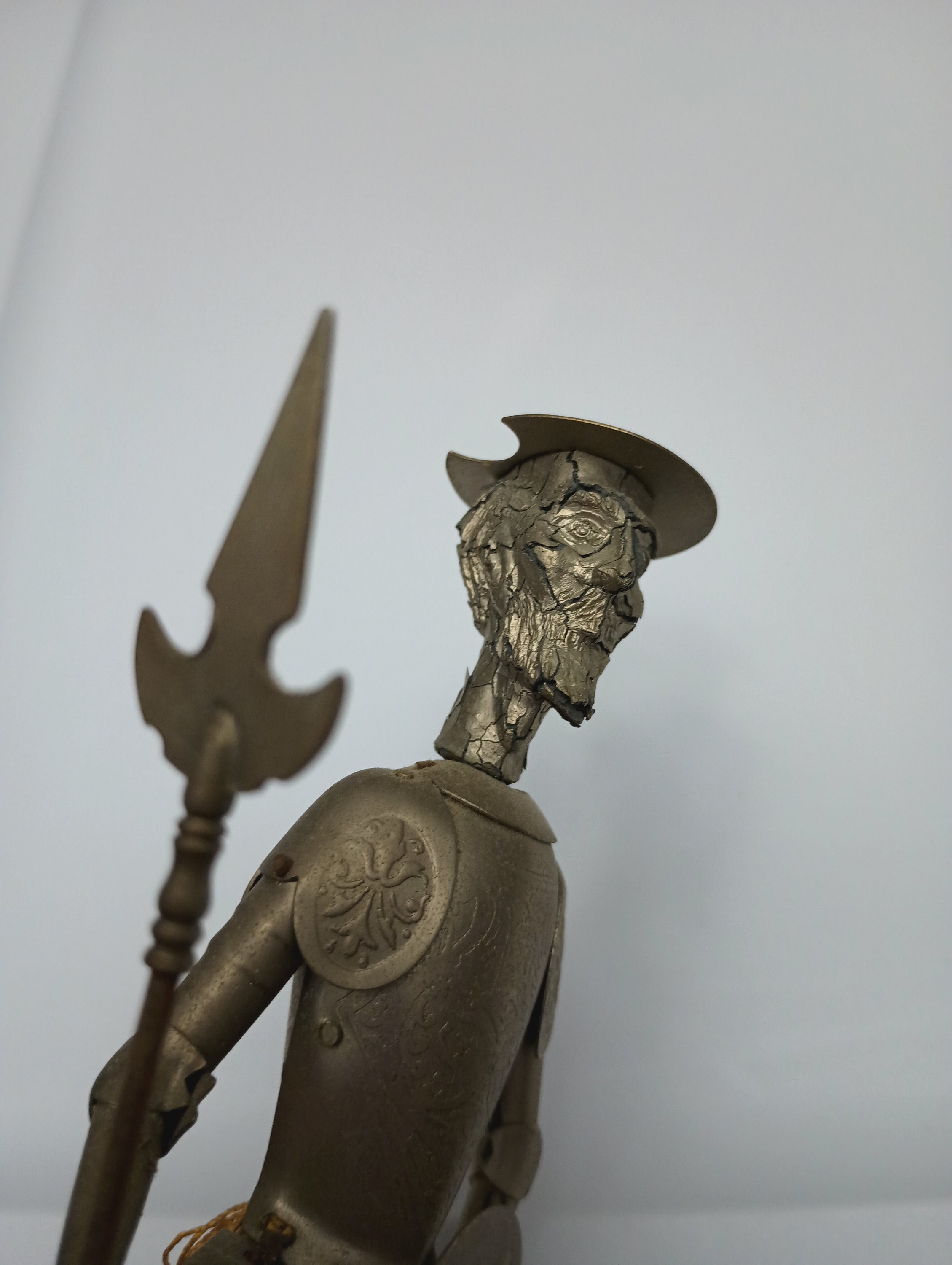 Don Quixote Horse Sculpture Metalware