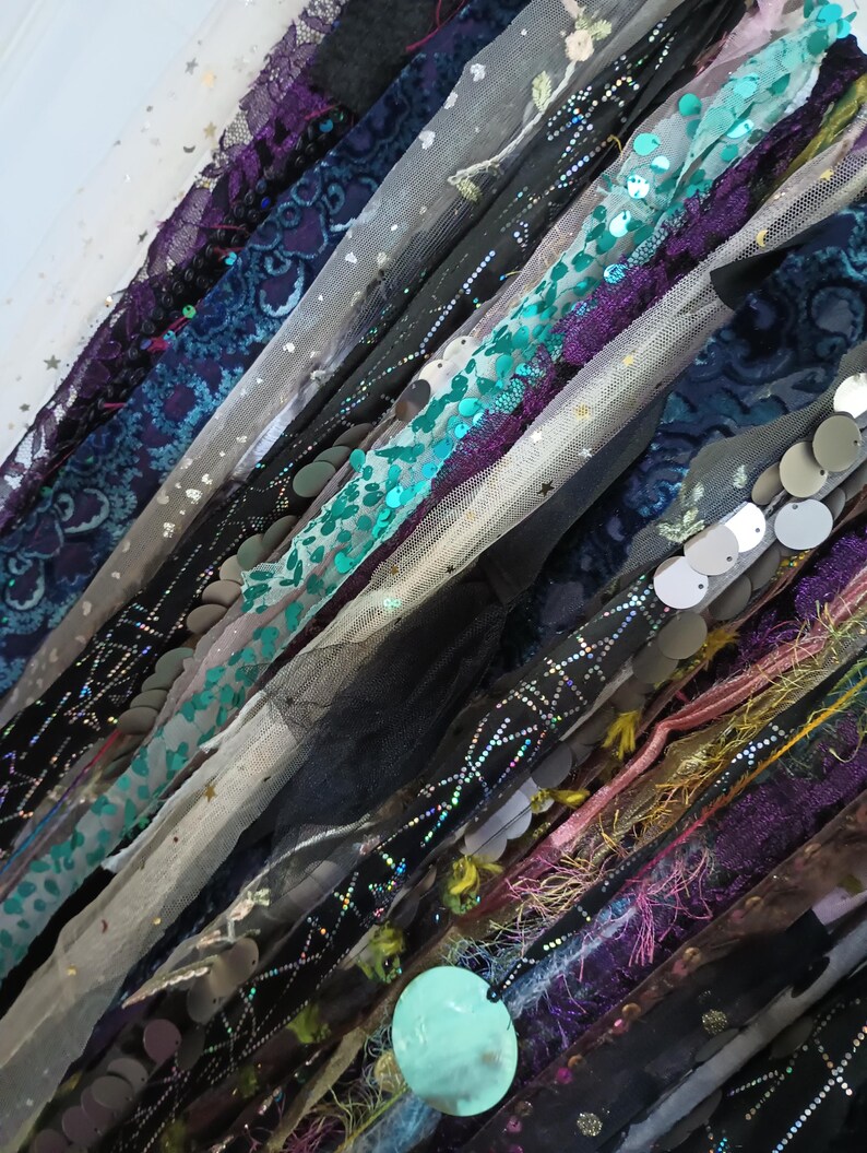 Rag Garland Swag moon Over the Moor by C.C. Boggins Gypsy Boho Nicks ...