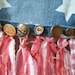 American Flag Rag United States Country Shabby-chic Americana Buttons ...