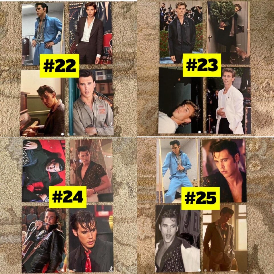 Male Celebrity Mini Posters / Prints - Etsy