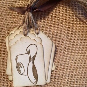 Cowboy Hat Handmade Vintage Hang Tags - (8) Tag - Old Fashioned ...