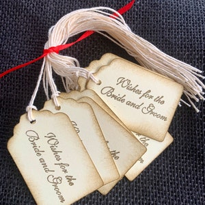 Wedding Wish Tree Tags 15 for Wishing Tree Wedding Favor Tag Wedding ...