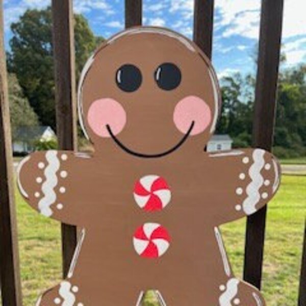 Gingerbread Yard - Etsy