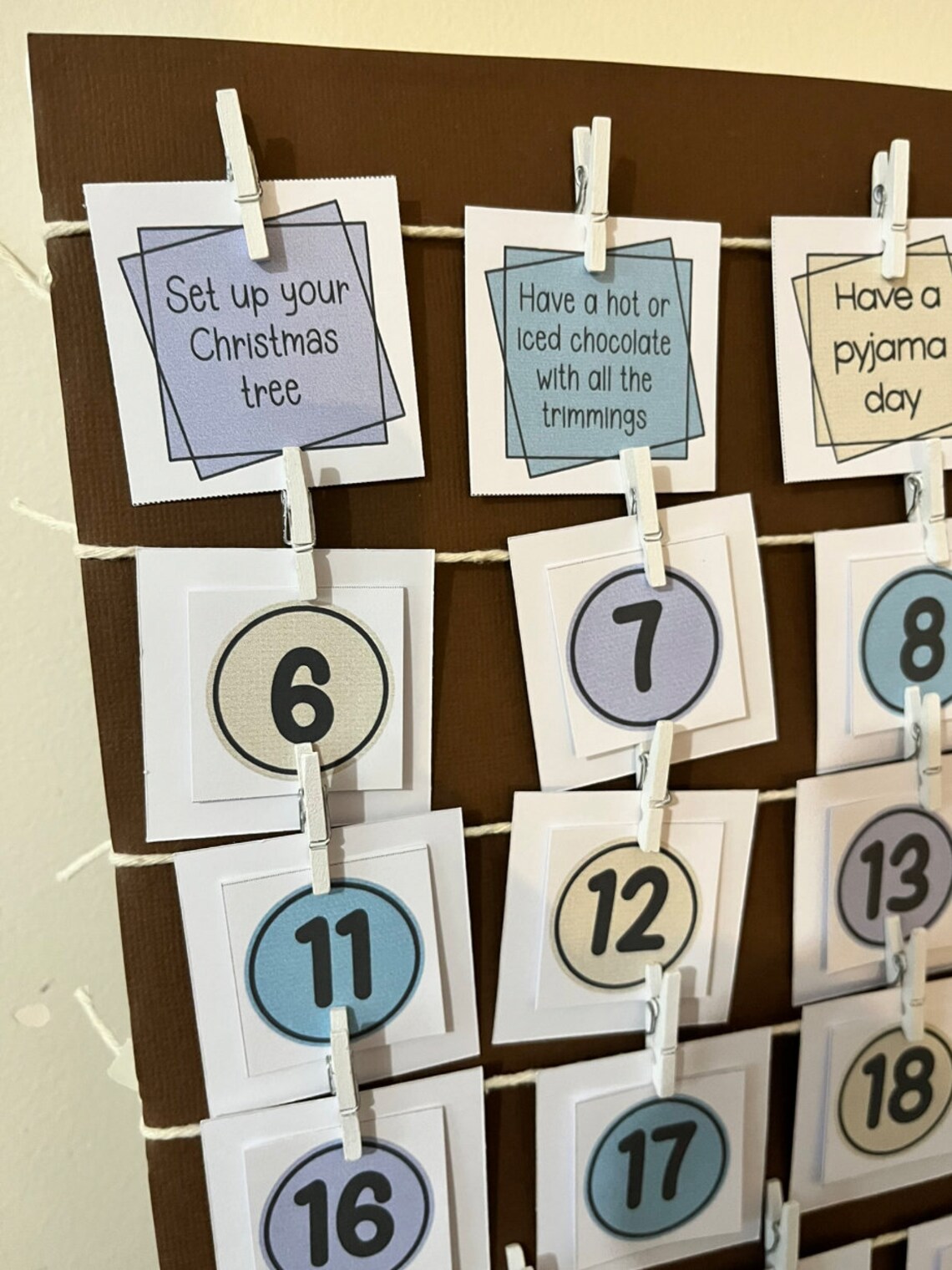 Printable Advent Activity Calendar Christmas in July Advent - Etsy ...