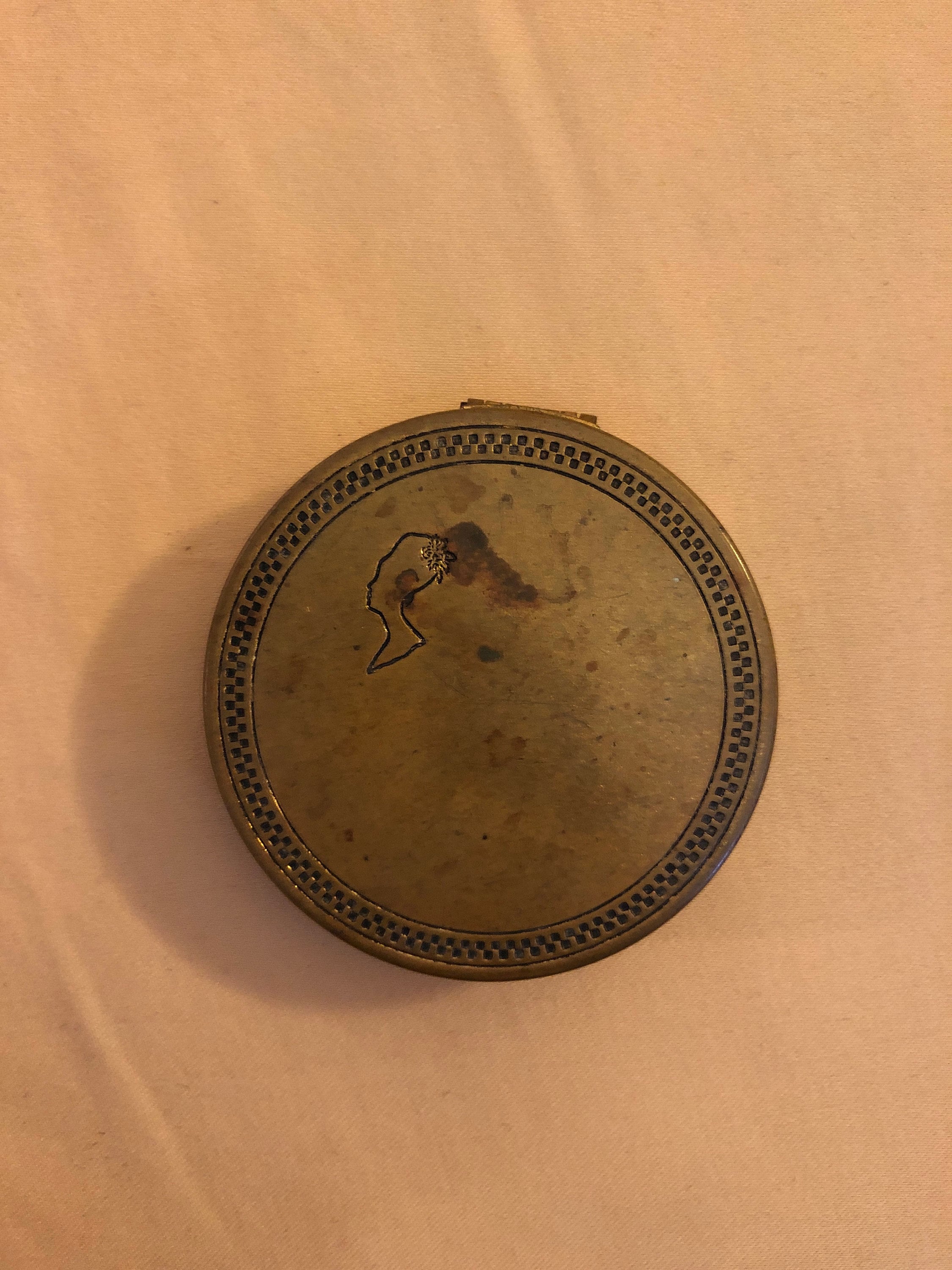 Vintage 1910s Armand Powder Compact and Rouge Compact Art Deco Compacts ...