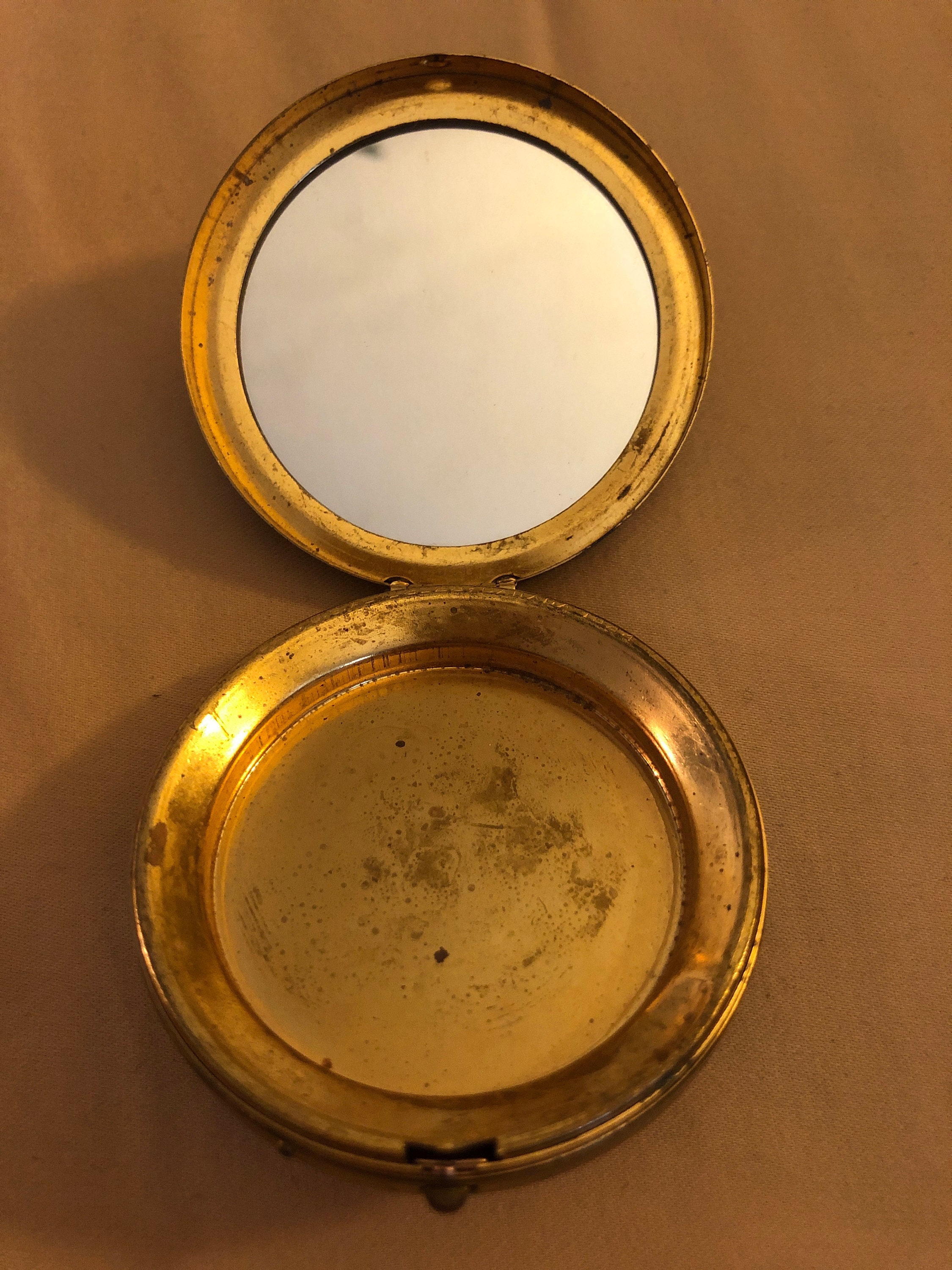Vintage 1910s Armand Powder Compact and Rouge Compact Art Deco Compacts ...