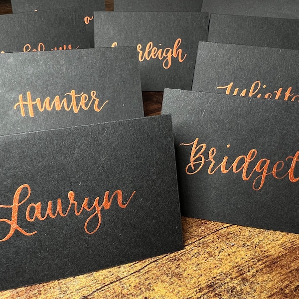 Calligraphy Card - Etsy