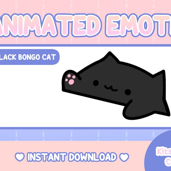 Bongo Cat Stream Overlay - Etsy