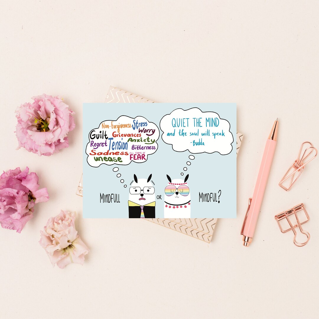 Mindfulness Sticker - Etsy