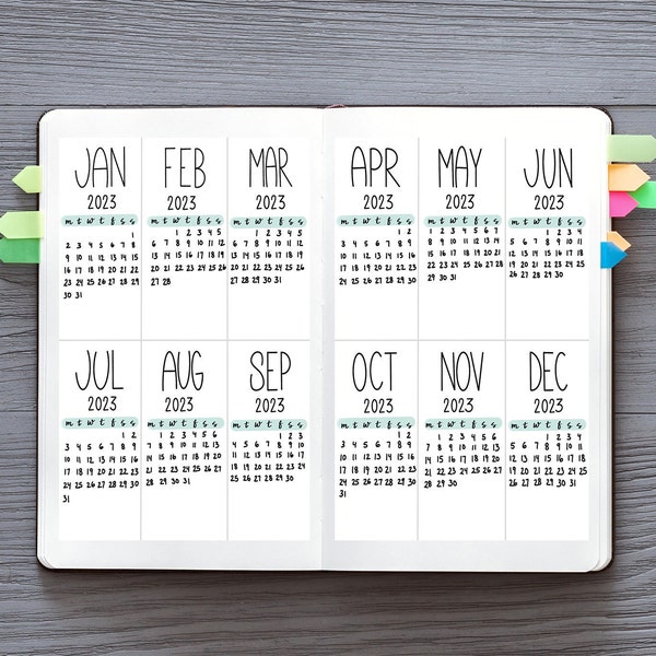 Future Log Stickers - Etsy