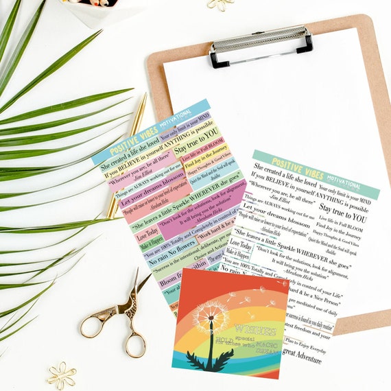 Positive Quote Stickers Abraham Hicks Motivation Quotes | Etsy