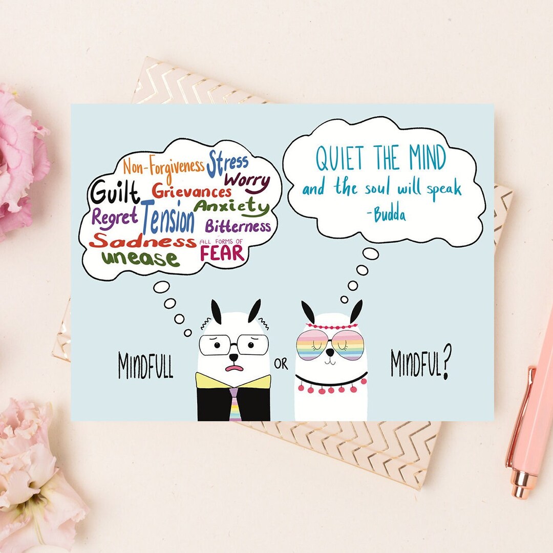 Mindfulness Sticker - Etsy