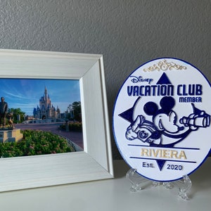 Personalized Disney Vacation Club Member Sign DVC - Etsy