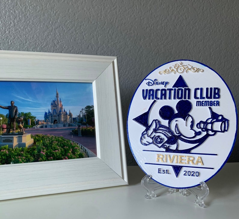 Personalized Disney Vacation Club Member Sign DVC - Etsy