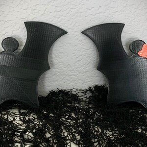 Mickey and Minnie Bat Halloween Decoration | Disney Inspired Halloween ...