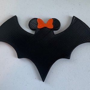 Mickey and Minnie Bat Halloween Decoration | Disney Inspired Halloween ...