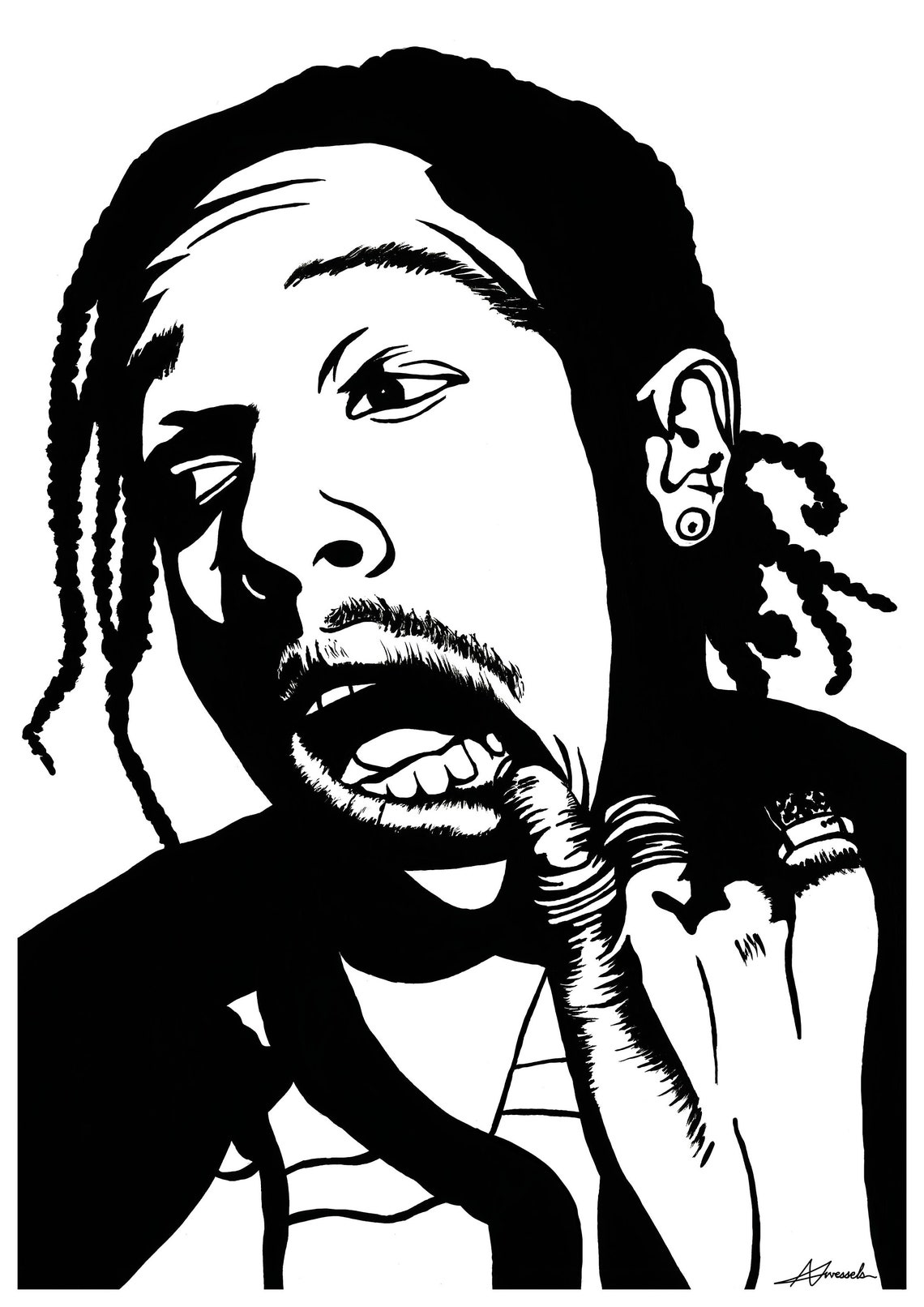 ASAP Rocky Print | Etsy