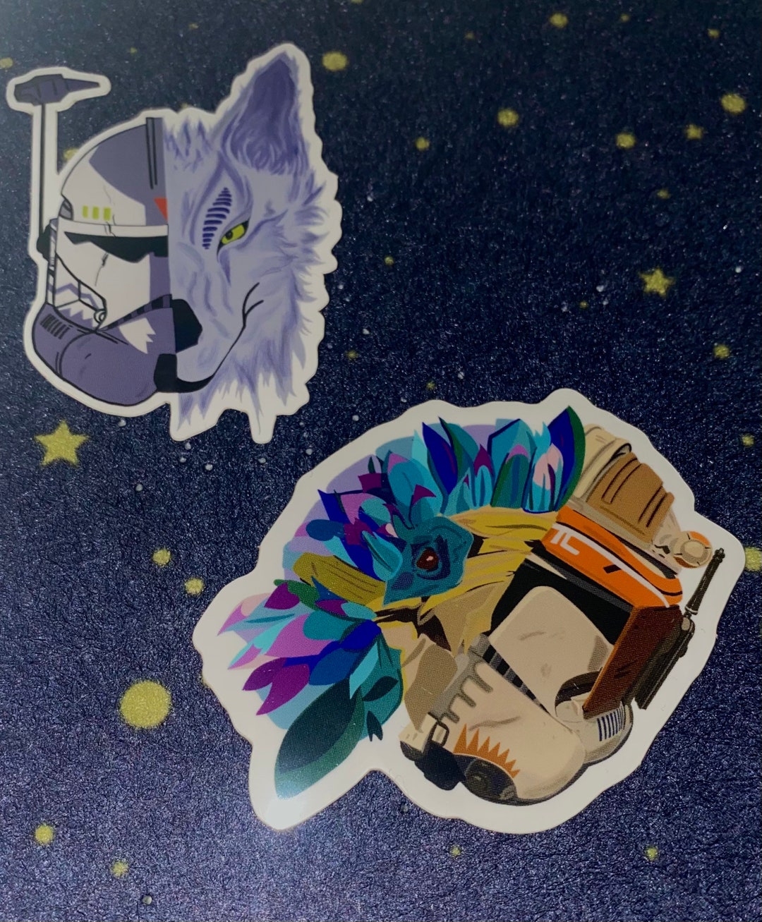 Commander Helmet Sticker Bundle - Etsy