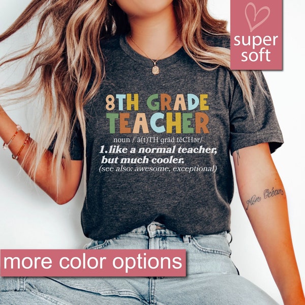 Middle School Teacher Shirt - Etsy