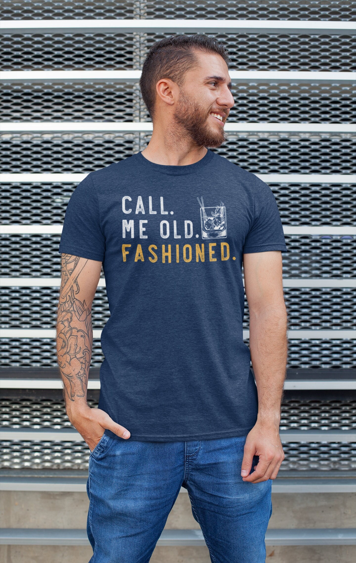 Bourbon Gifts for Men, Call Me Old Fashioned Shirt, Whiskey Shirt ...