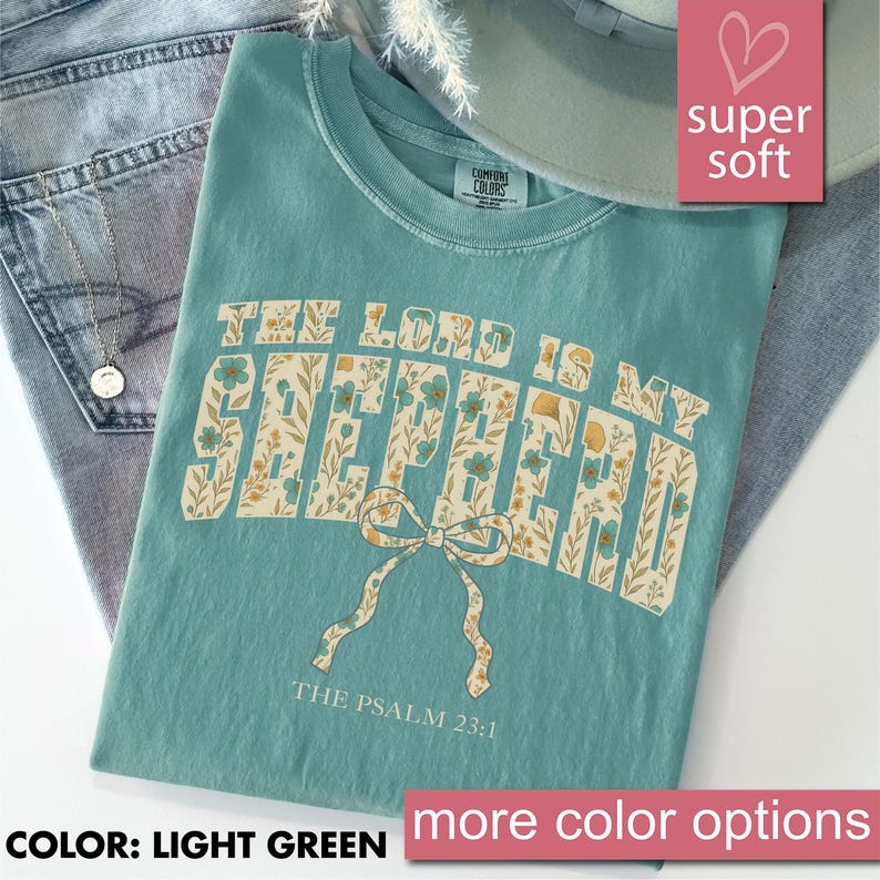Comfort Colors® Christian Shirt, Faith Shirt, Jesus Shirts, Religious ...