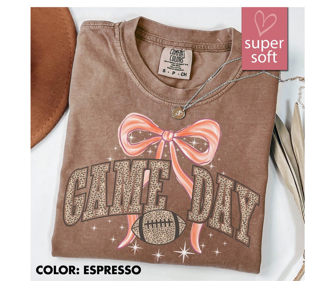 Comfort Colors® Football Season Shirt, Football Mama T Shirt, Football ...