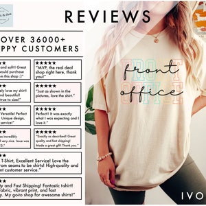 Comfort Colors® Front Office Shirts, Administrative Assistant Tee ...