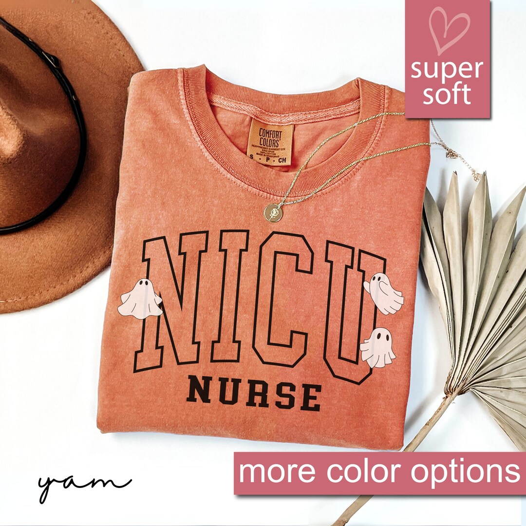 Comfort Colors® NICU Halloween Shirt, Halloween NICU Nurse Halloween ...